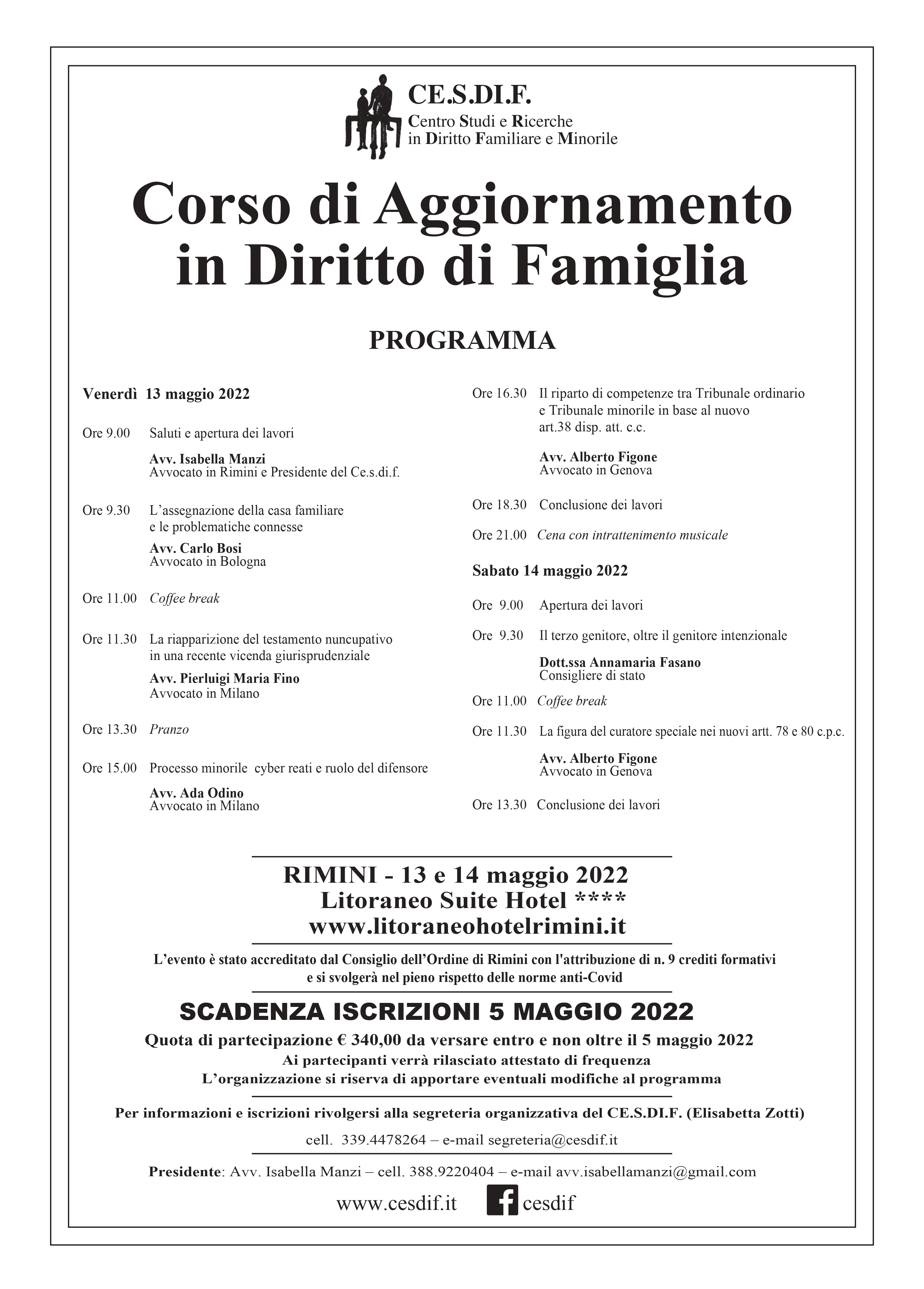 Cesdif Rimini | Ordine Avvocati di Viterbo